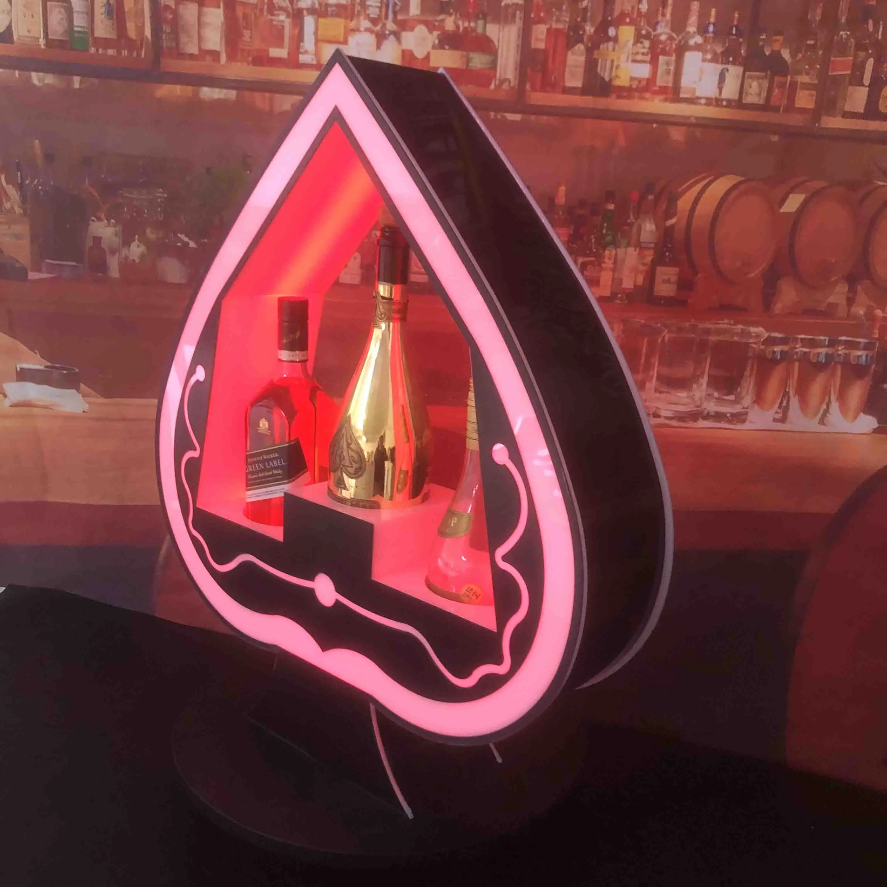 Hot Sale Luxury Night Club Bottle Servant Bottle Presenter - Buy Bottle ...