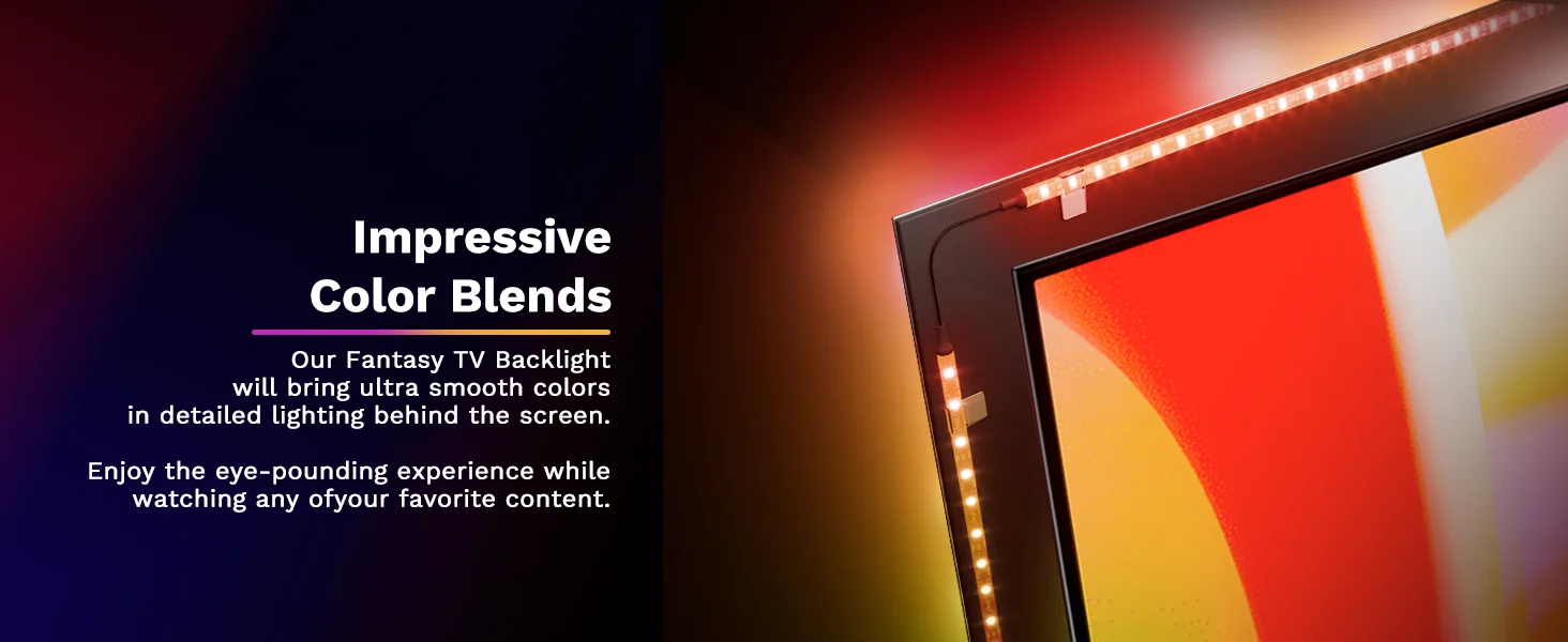 CL Lighting 4K Fancy Leds Sync Box - Smart TV Backlight