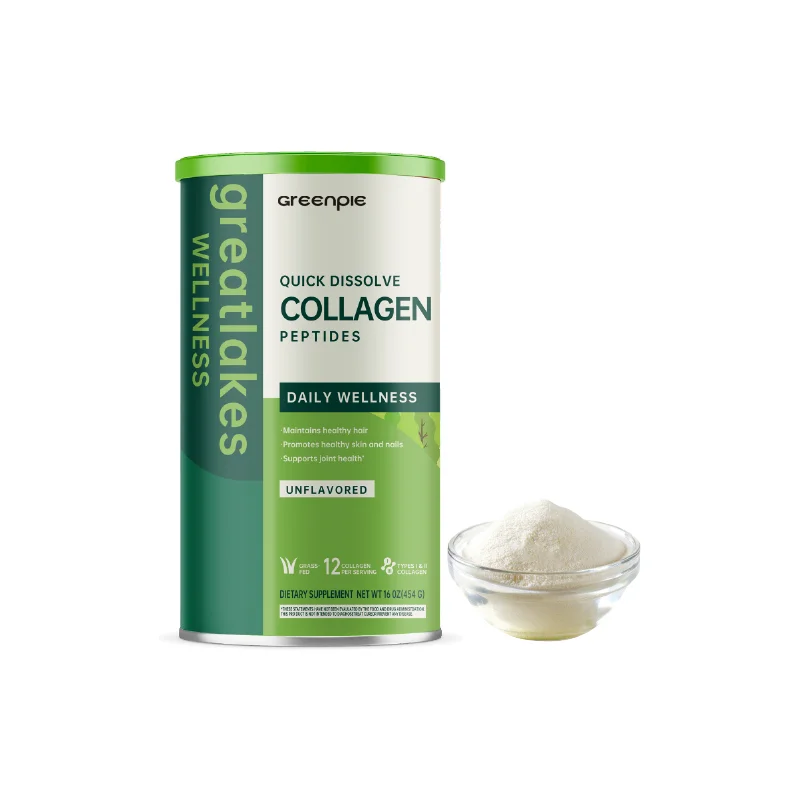Greenpie Superfood Collagen With Hyaluronic Acid And Vitamin C Peptides ...