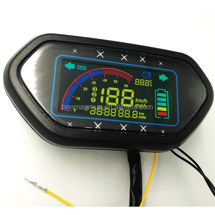 Hot Selling Electric Bike Scooter Motorcycle Speedometer Odometer With ...