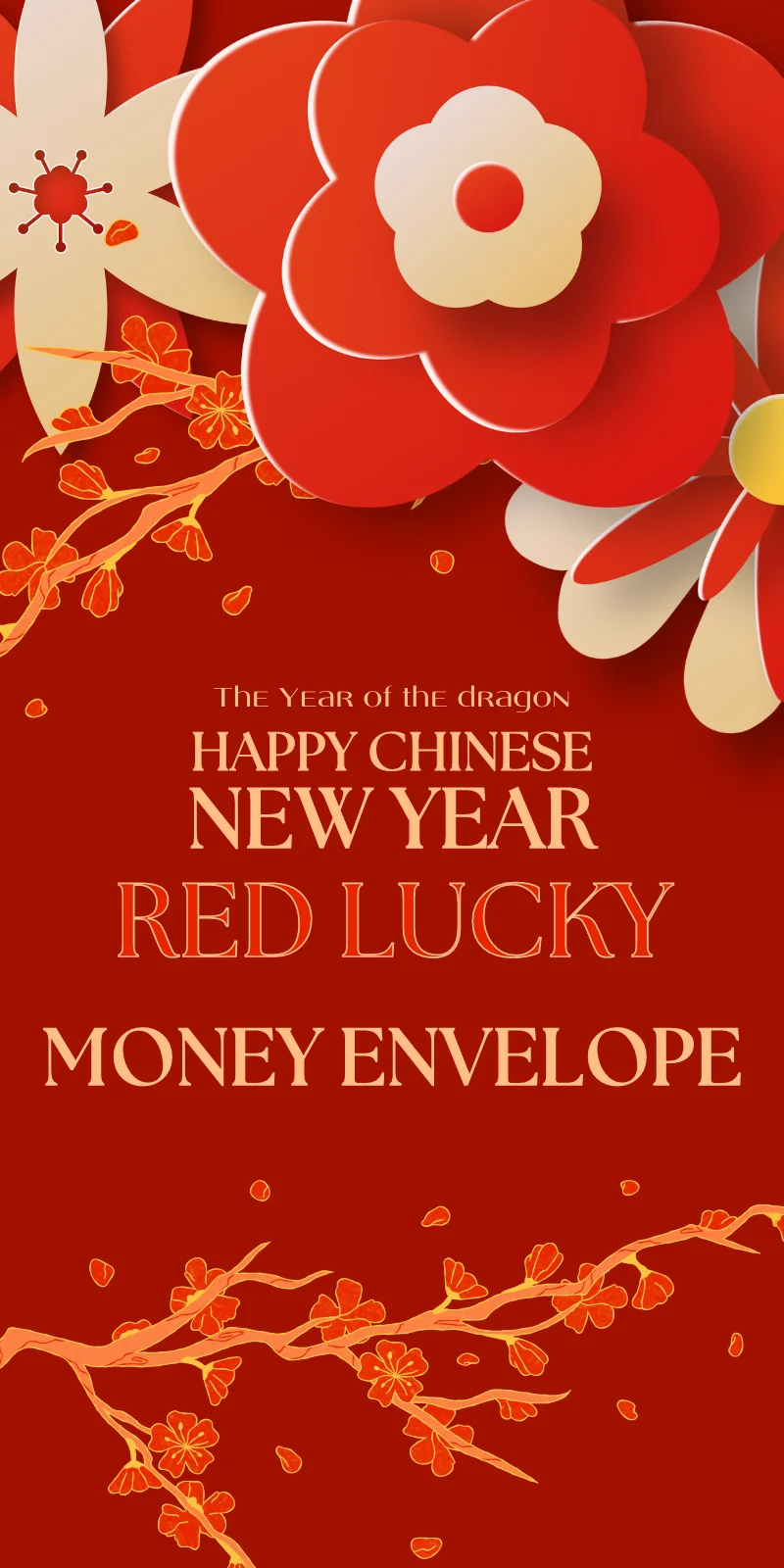 2025 New Customised Chinese New Year Red Packet Hong Bao