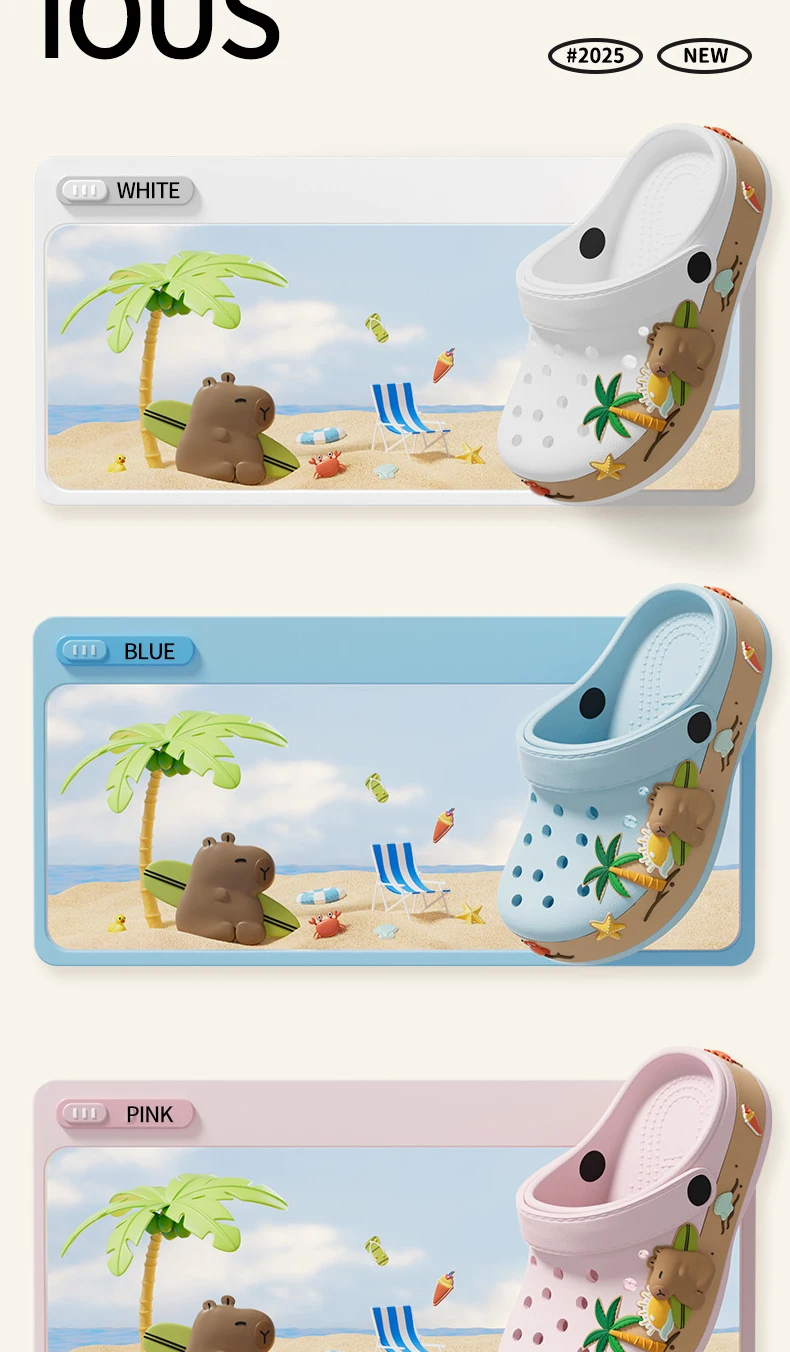 Capybara Kids Clogs - Durable, Fashionable, and Comfortable