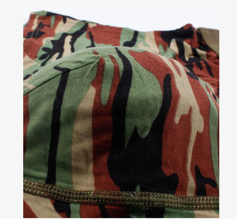 Shop Camouflage Printed Bamboo Fiber Boxer Briefs for Men
