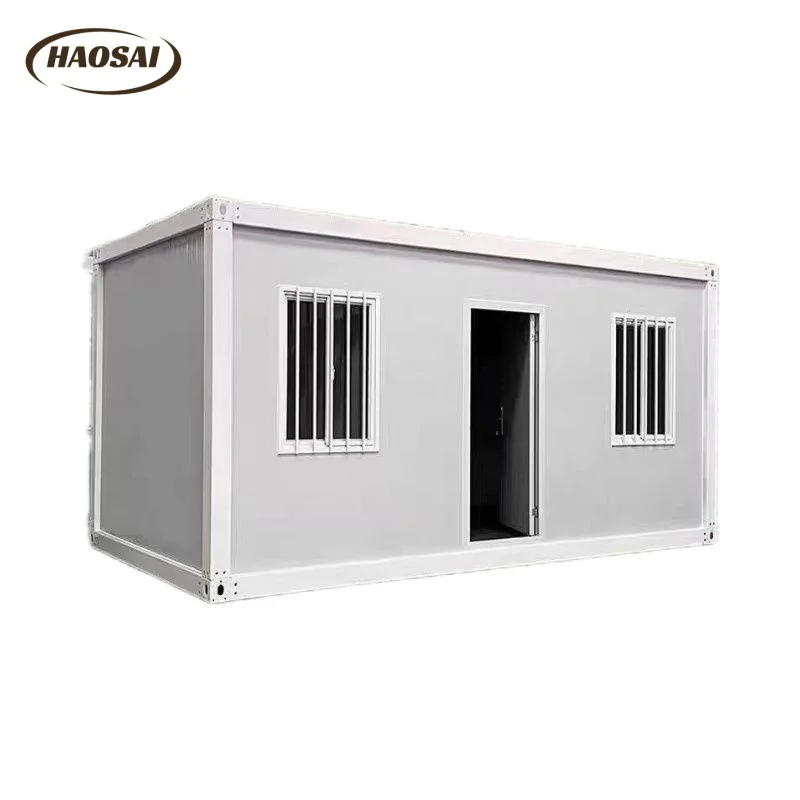 Packing box, container house, rock wool board house, fast consolidation ...