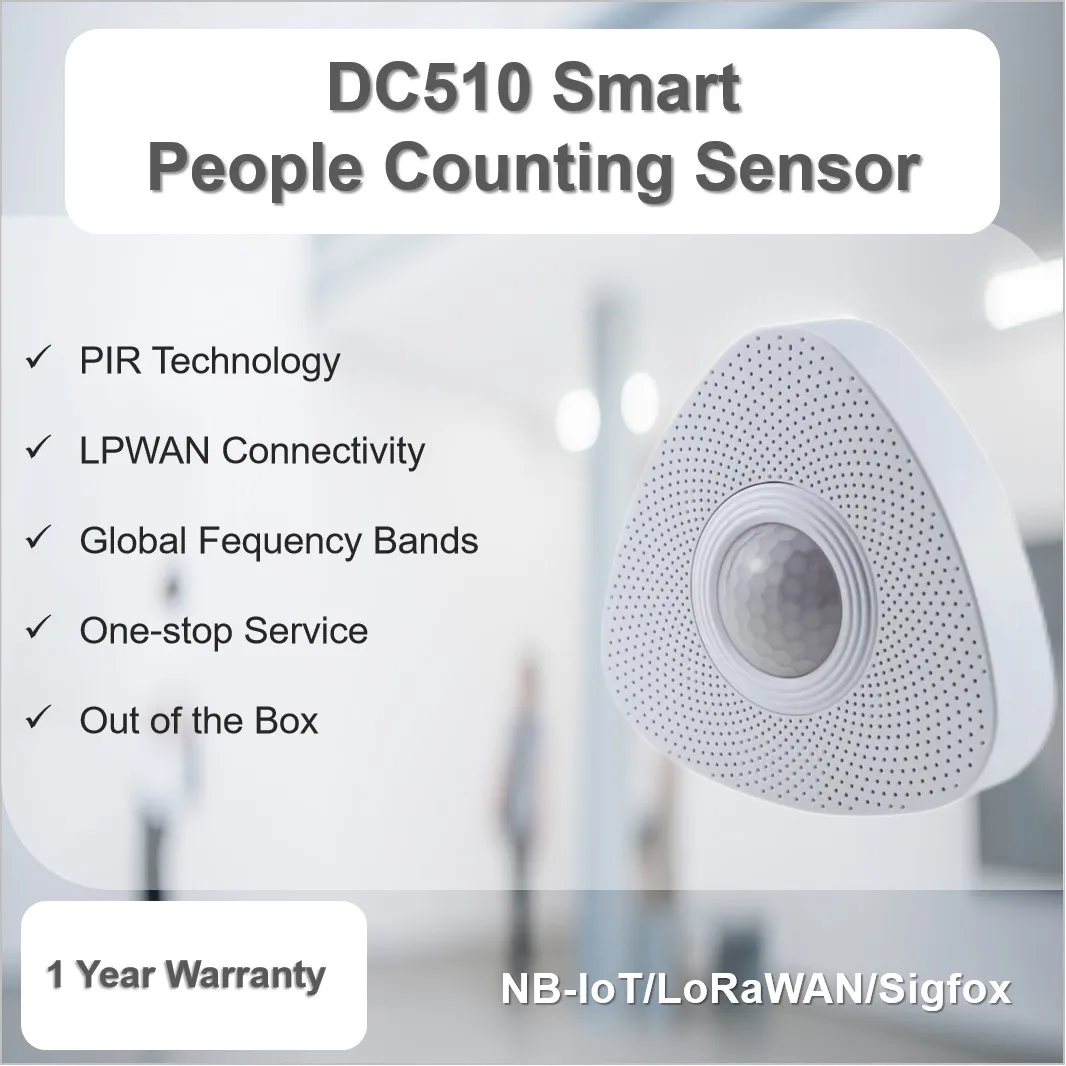 1年保修CNDINGTEK LoRaWAN无线实时人员柜台，适用于单门和狭窄走廊| Alibaba.com