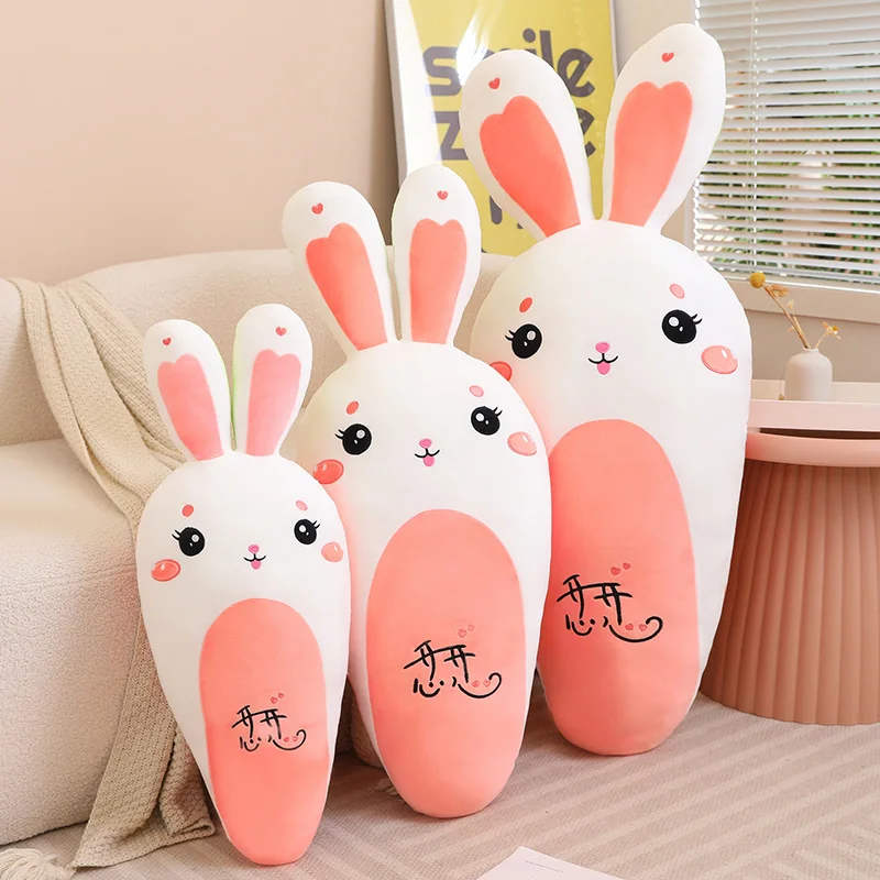 Custom Rabbit Plush Toy Stuffed Plush Rabbits Toy Happy Turnip Rabbit ...