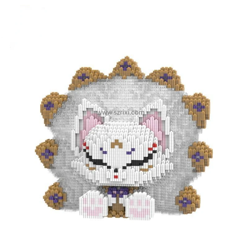 Mpin Cute Game Tide Play Series Nine Tailed Fox 6512 Crystal Puzzle ...