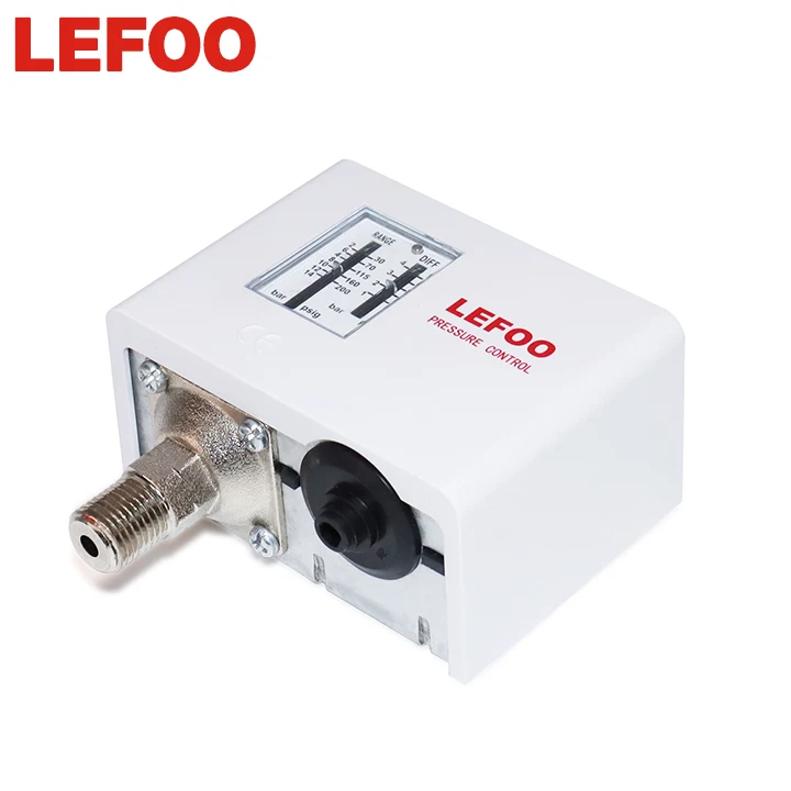 LEFOO LF55 Compressor Pressure Switch Different Pressure Gauge ...