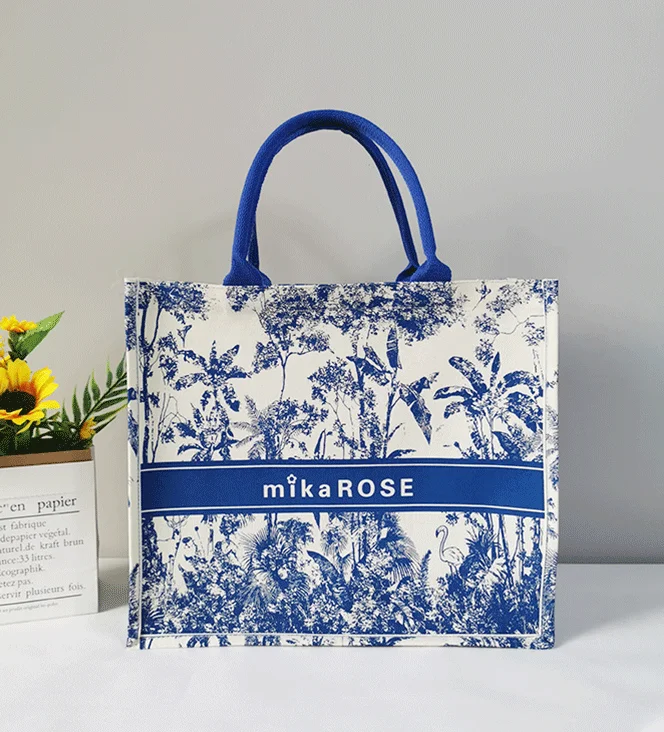 New Fashion Large Capacity Shoulder Bag Versatile Portable Canvas Tote ...