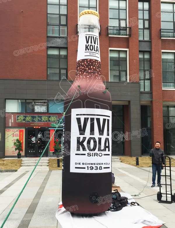 Aero Inflatable Giant Inflatable Wine Bottle For Advertising Customized ...