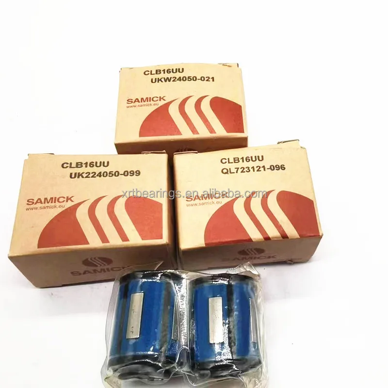 Korea Samick Compact Linear Bushing Bearing CLB16 CLB 16 Linear Bearing ...