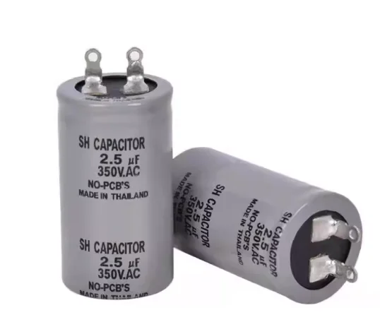 2.5uf 350v Cbb60 Ceiling Fan Capacitor 2 Wires Motor Capacitors ...