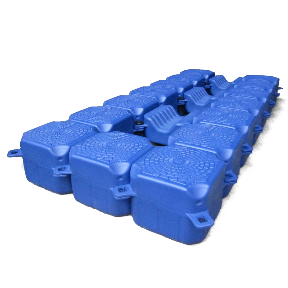 Plastic Parts Floating Pontoon Cube With Bright Colors In Hdpe Material ...