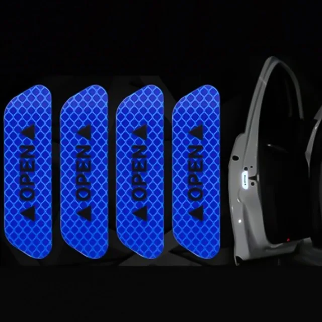 跨境爆款汽车车门反光贴OPEN夜间反光警示贴车身门边装饰工厂直销-阿里巴巴