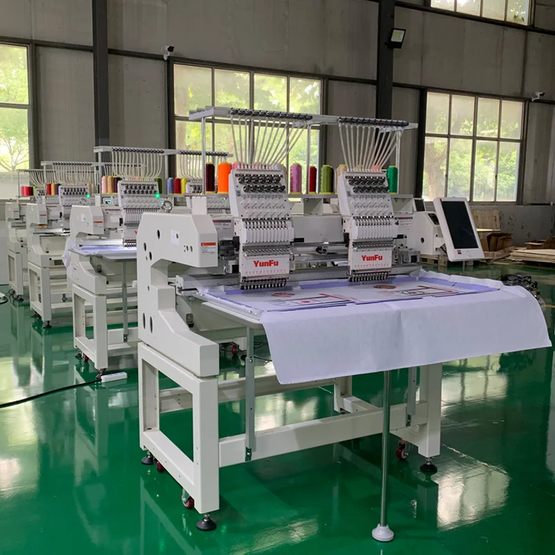 Two Heads Embroidery Machine - Best for Cap & Shirt Embroidery