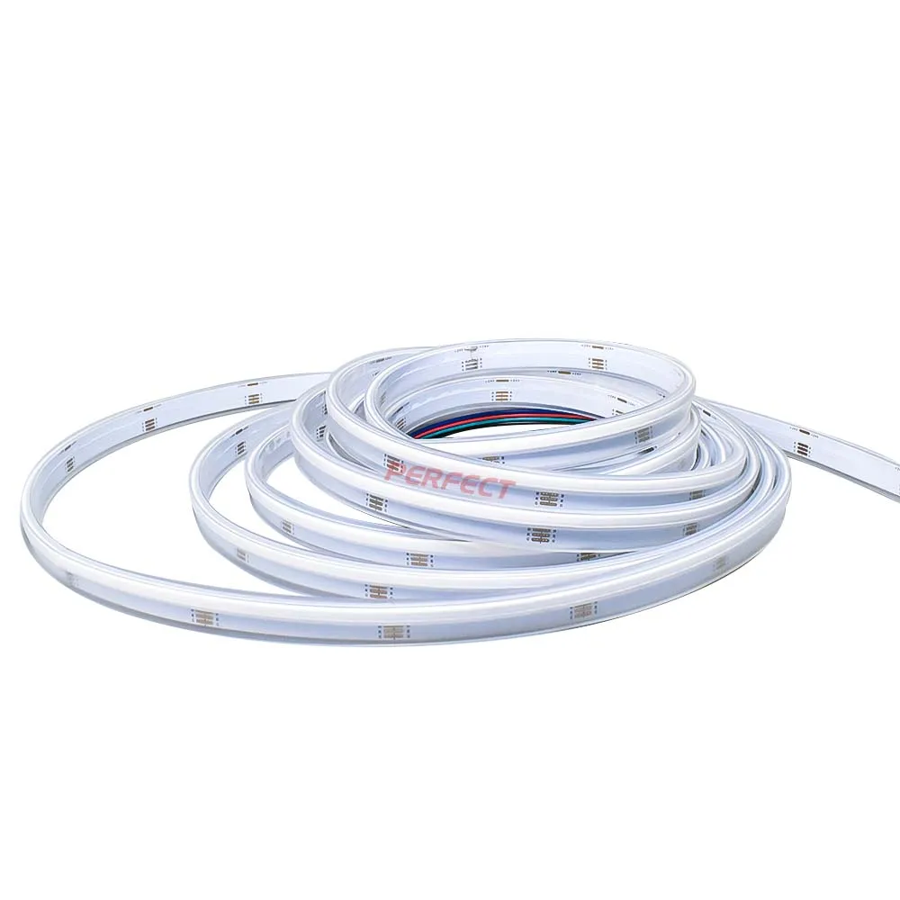 Flexible Dotless 840led/m Side View COB LED Strip RGB 12W/M