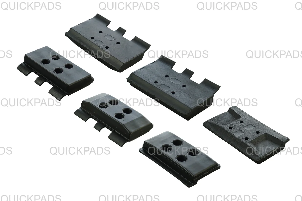 300mm Rubber Track Pad Rp602 Track Pads Asphalt Paver Rubber Track Pad ...