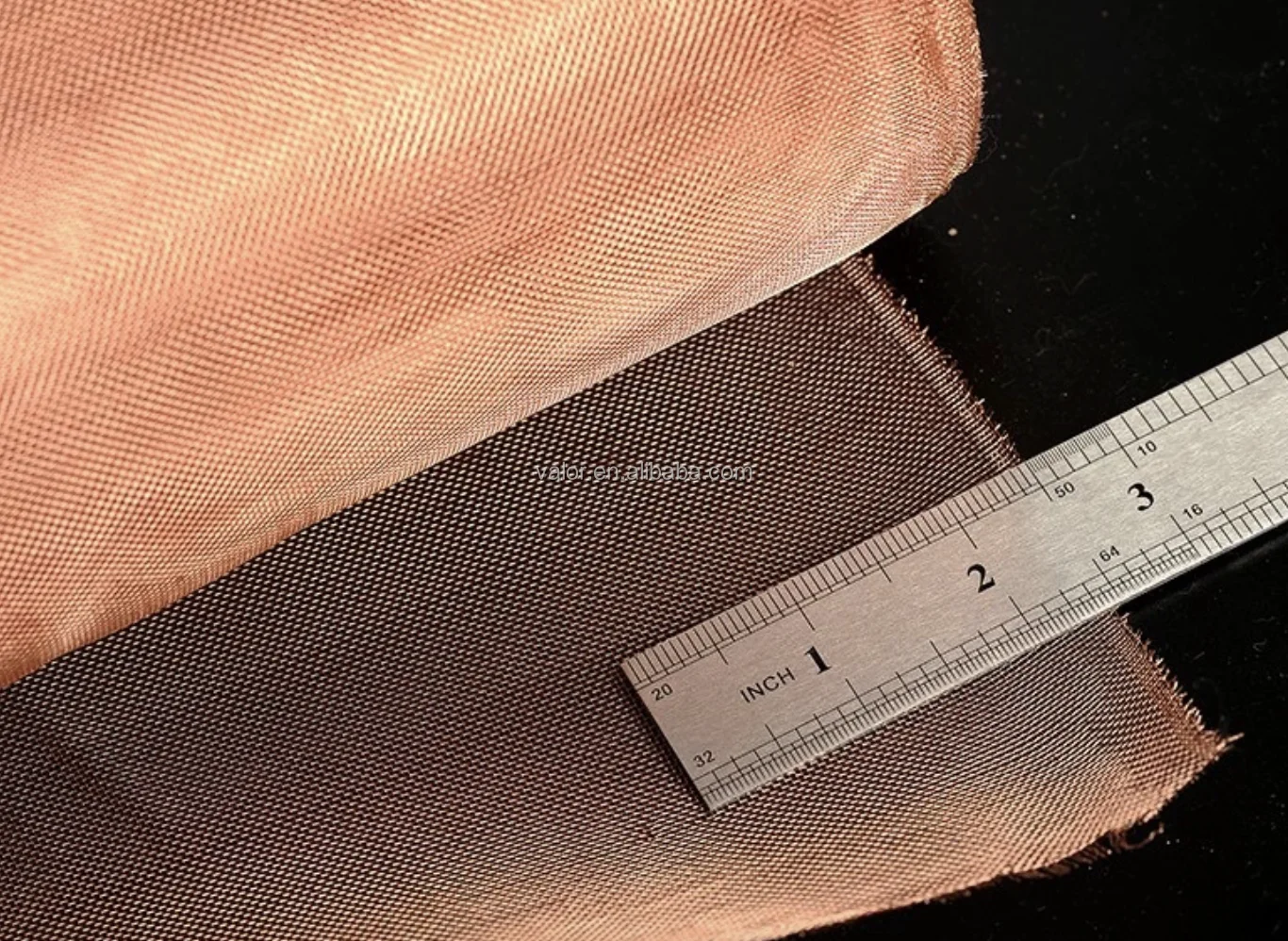 Customized 99.9% Pure Woven Copper Wire Mesh Screen Fabric Copper Mesh ...