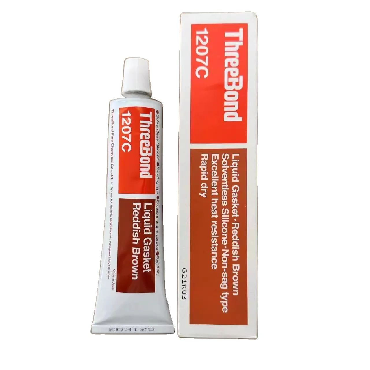 Threebond Triple Bond TB1207D/1207C High Heat Resistance Quick Dry Dry ...