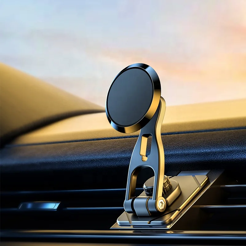 Car magnetic mobile phone stand suspension screen center console ...