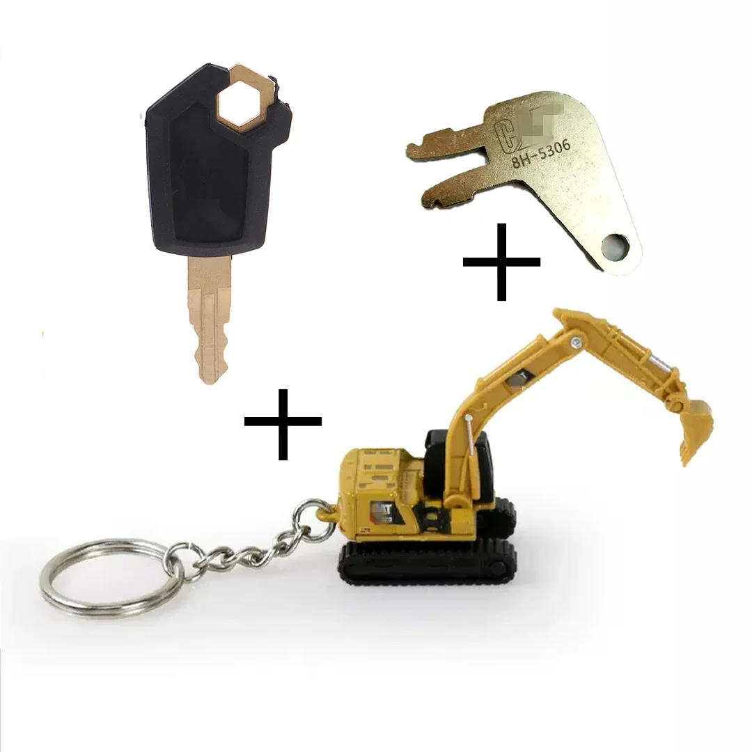 For Caterpillar Excavator Heavy Equipment Keychain F0002 8H5306 5P8500 ...