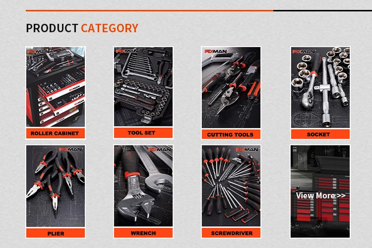 Fixman Portable 7 Drawer Mechanic Tool Storage Box Roller Chest Cabinet ...