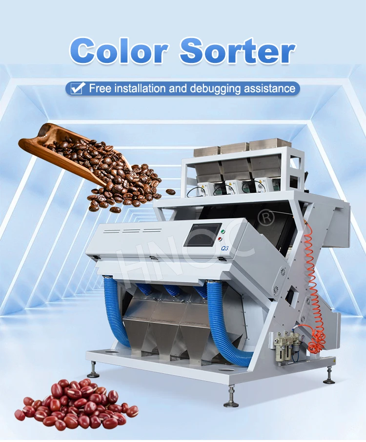 Hnoc Industrial Quinoa Rice Tea Leaf Color Sorter Machine Mini Pecan ...
