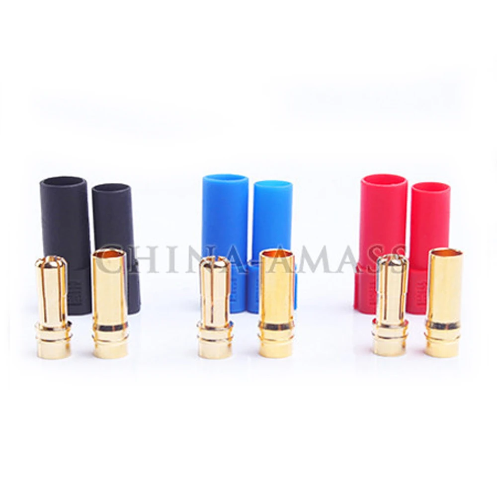 AMASS Original XT60U Male&Female Lithium Battery Connector Bullet Plug ...