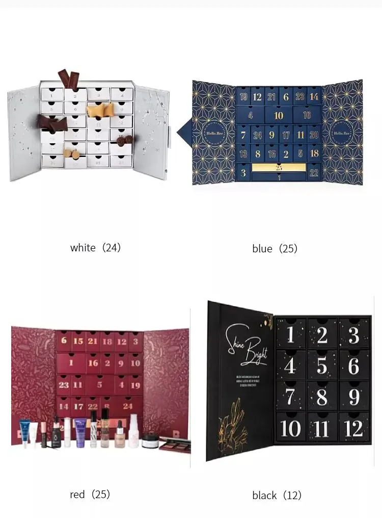 Luxury Advent Calendar - Customizable Gift Countdown Box