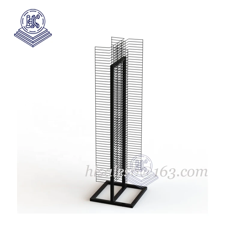 Metal Wire Grid Fixtures - Display Racks for Shopping Malls