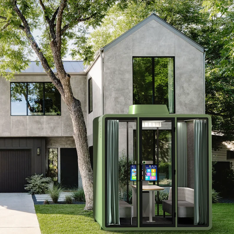Soundproof Outdoor Pod - Perfect for Private Phone Calls
