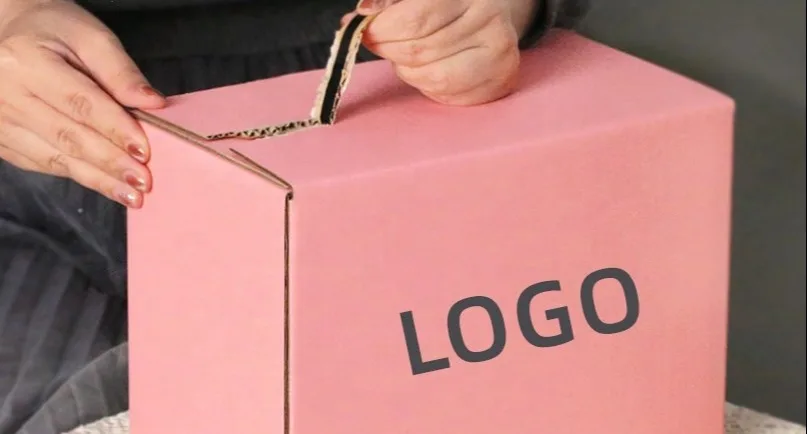 Zipper Tear Strip Corrugated Carton Box Self Adhesive Cardboard Paper ...