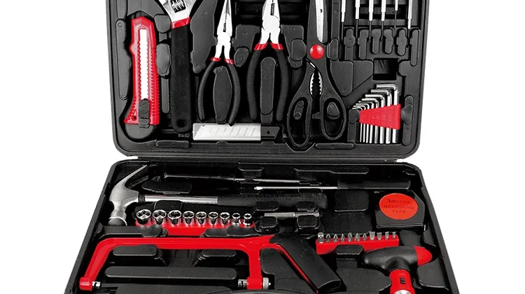 Portable Mechanic Tools Set 57pcs Construction Hand Tools Set Wrench ...