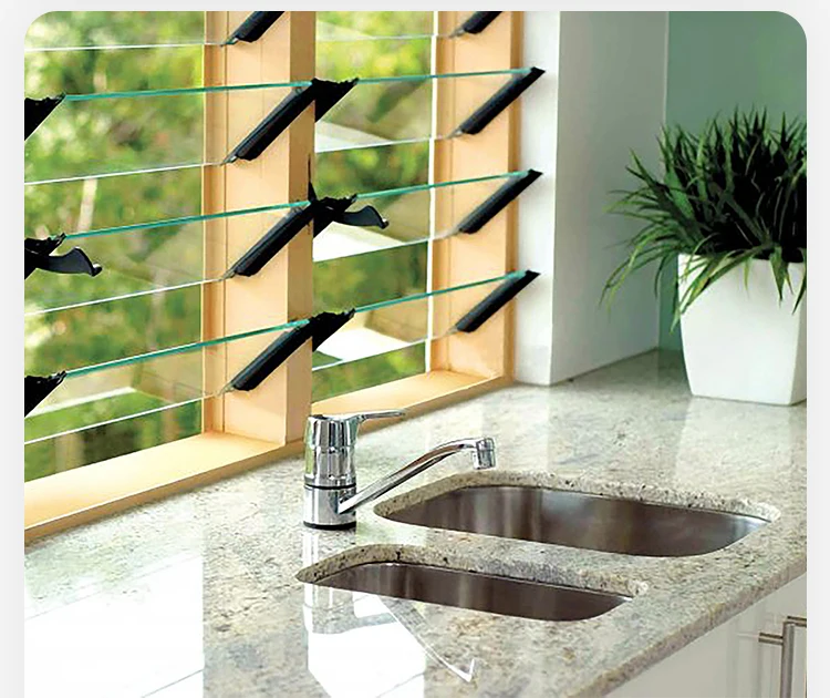 Aluminum Alloy Safety Shutter Window Louvers - HT102 Series