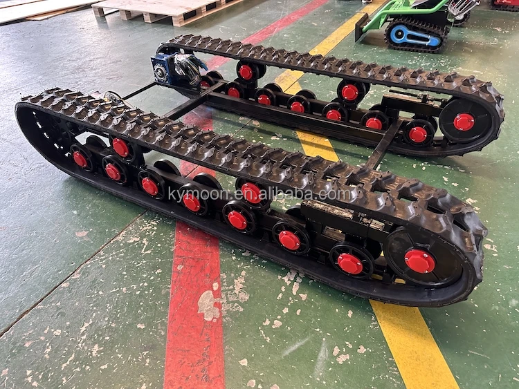 Rubber Tracked Chassis for All Terrain Vehicles - Durable & Versatile