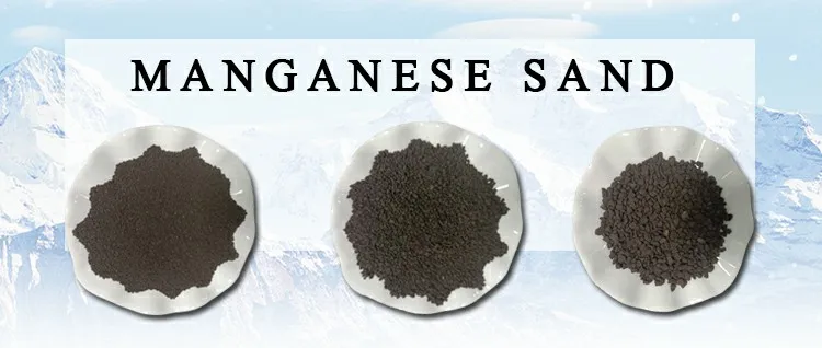 Water Treatment Filter Media - Green Manganese Sand