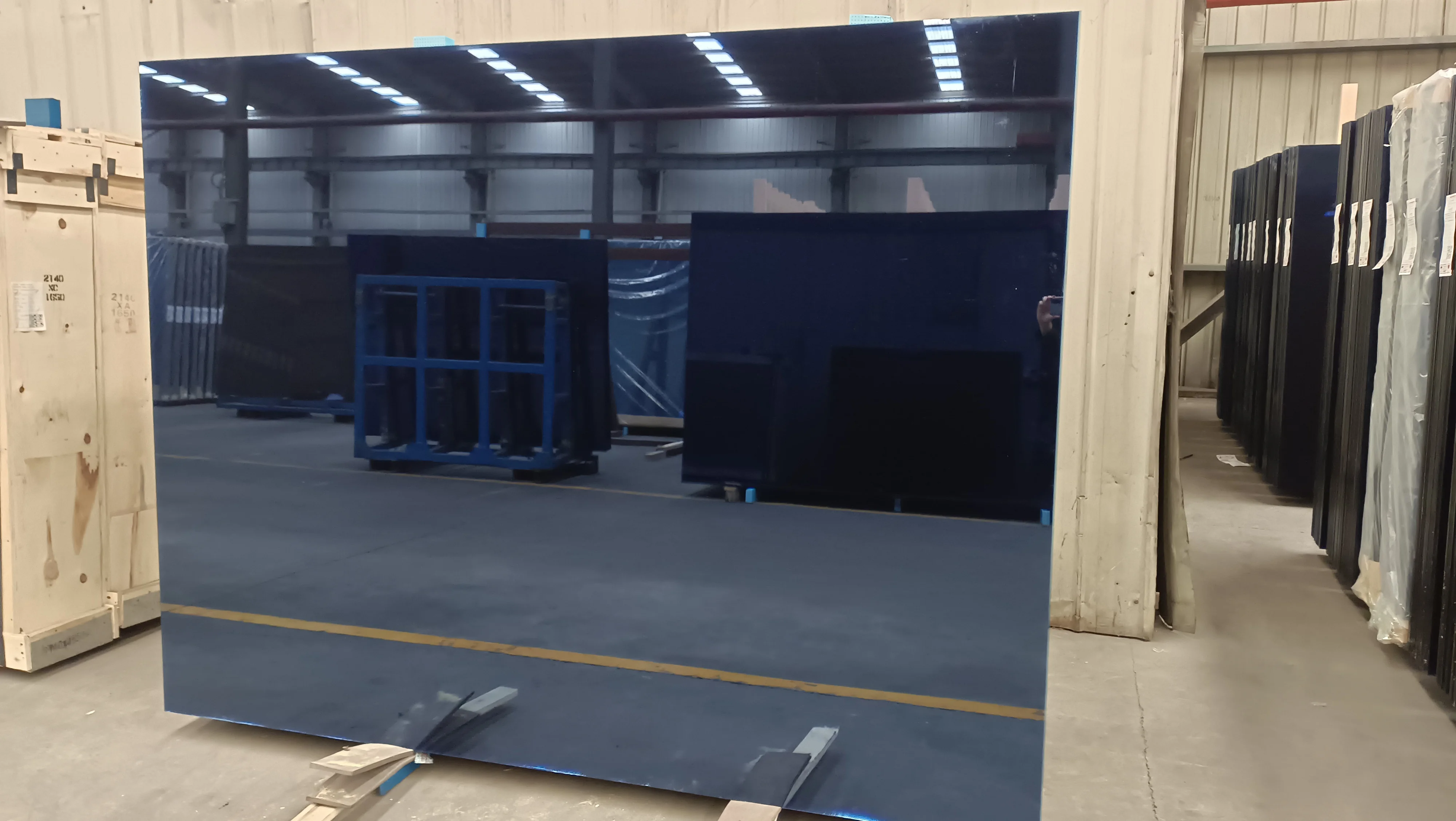 Partner Glass Industrial Glass Blue Green Grey Bronze Blue 2440*1650 ...