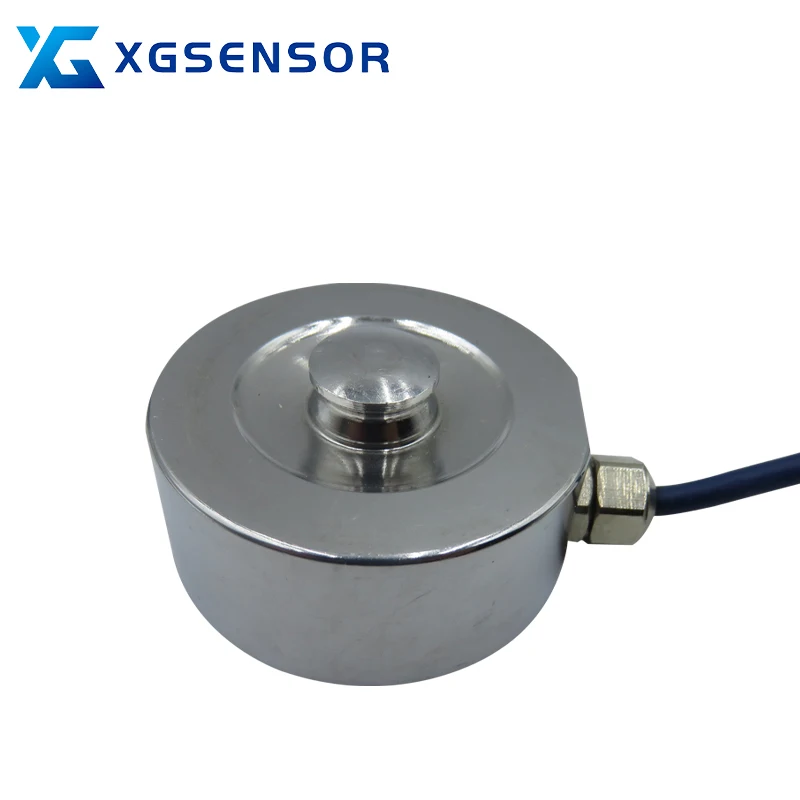 XG 100N-5000N Stainless Steel Load Cell Compression Weighing Sensor 0.1 ...
