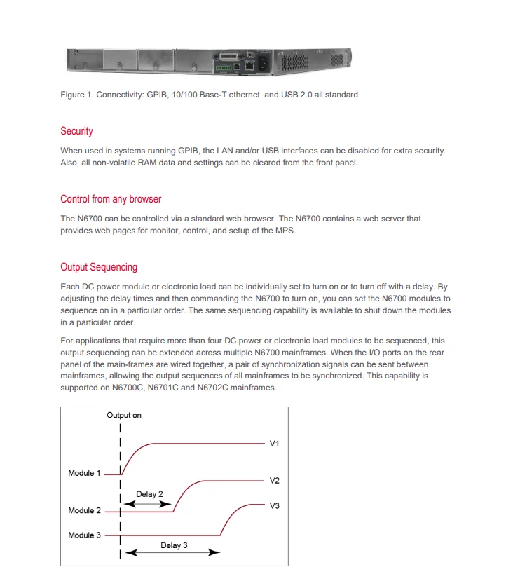 Keysight N6785a Source / Measure Unit For Battery Drain Analysis ...