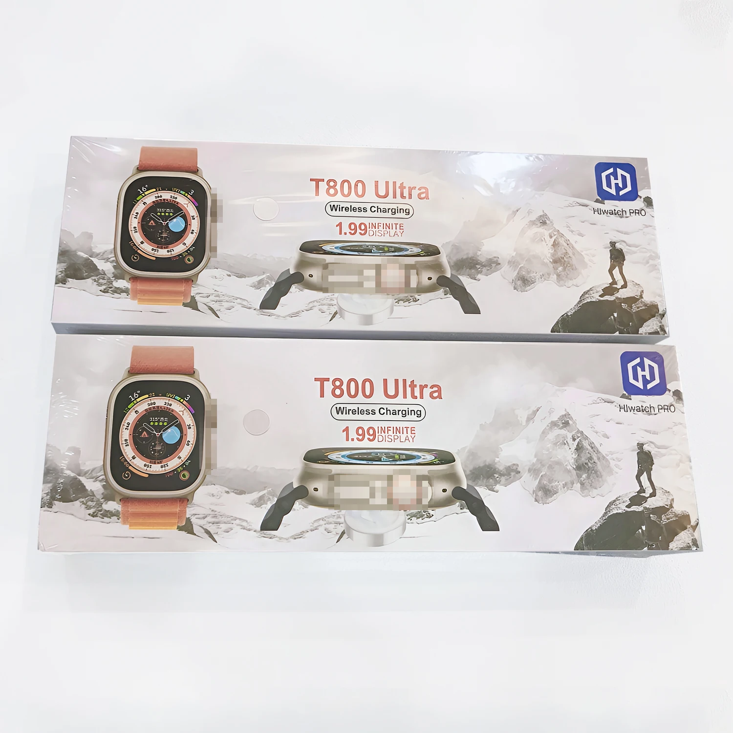 Dropshipping Smartwatch Wireless Charge Reloj Inteligente T800 Ultra Smartwatch Serie 8 Heart ...