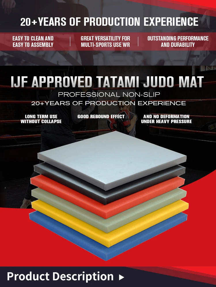 Thickness IJF Approved Tatami Mat Judo Mat Mma Jiu Jitsu Grappling Mat ...