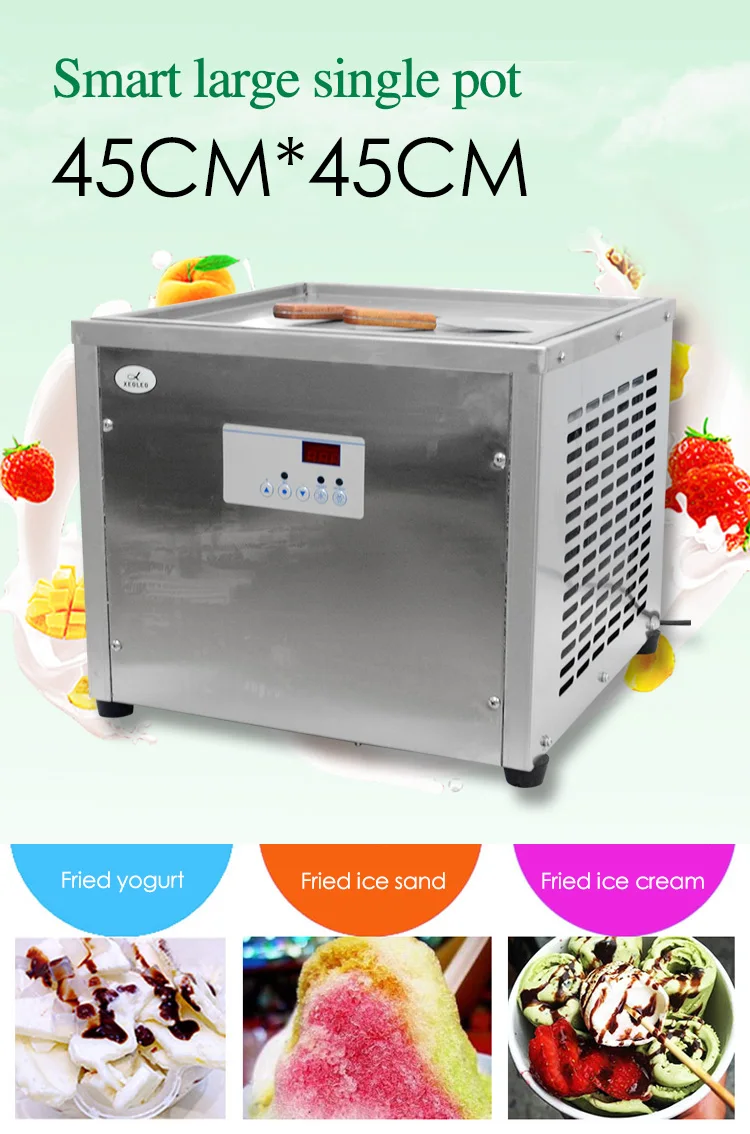 XEOLEO Ice Cream Fry Machine - Intelligent & Easy to Use