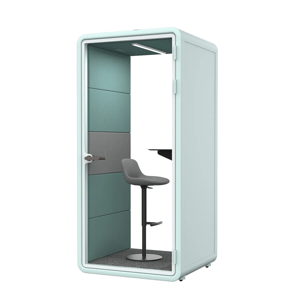 Indoor Office Telephone Booth Pod Soundproof Acoustic Private Personal ...