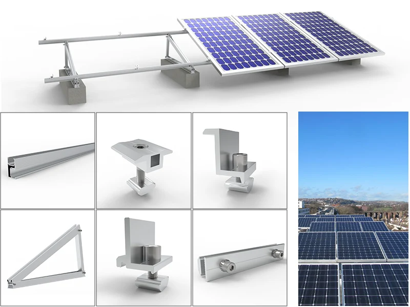 Angels Ballast Racking Flat Roof Easy Ballast Energy System Solar ...