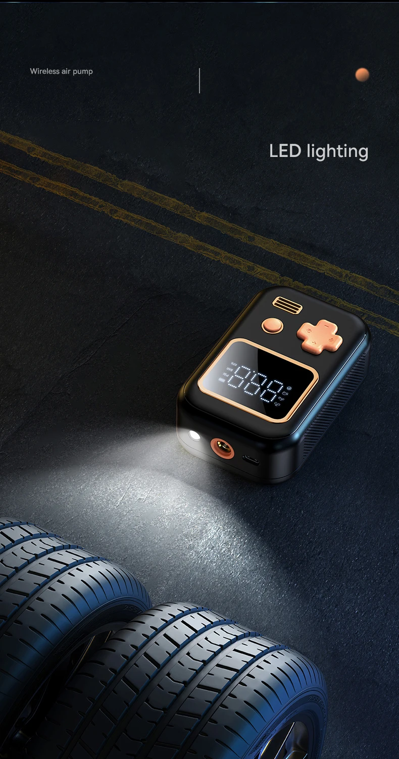 Trending Products 2023 New Tire Inflator Portable Air Compressor Mini ...