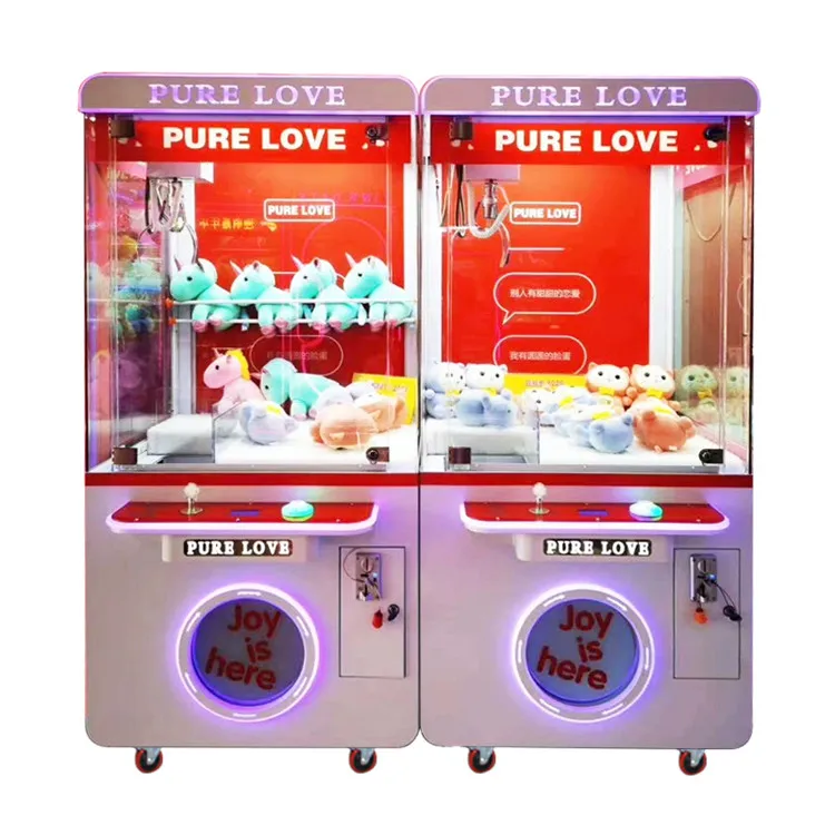 Big Claw Machines 2 Player Doll Catching Machine Joystick Arcade Crane ...