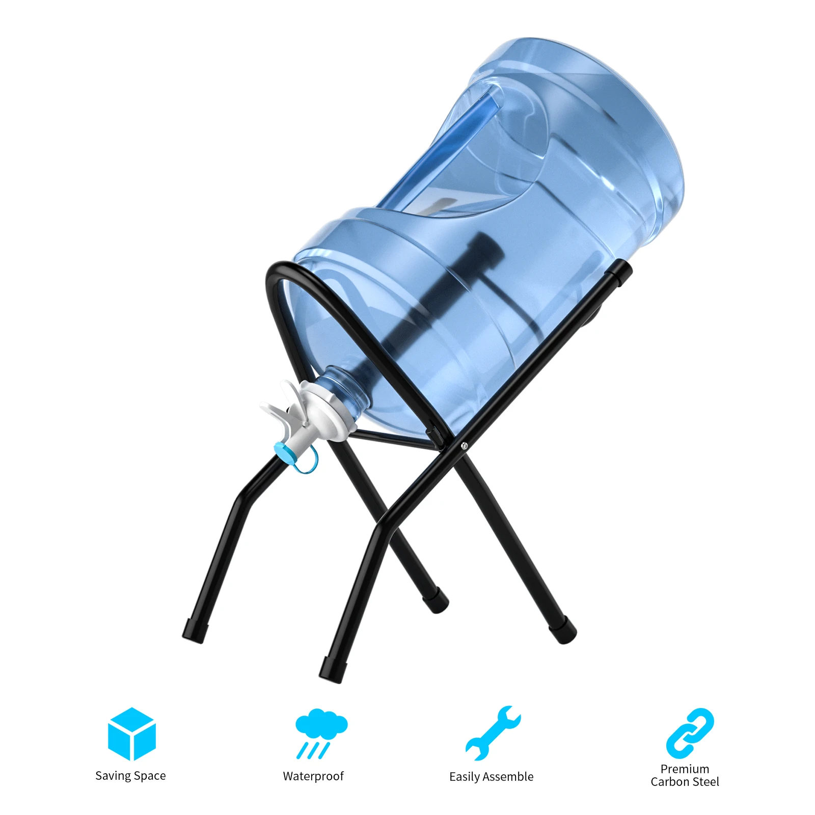 Foldable Camping Water Bottle Stand - Durable & Sustainable