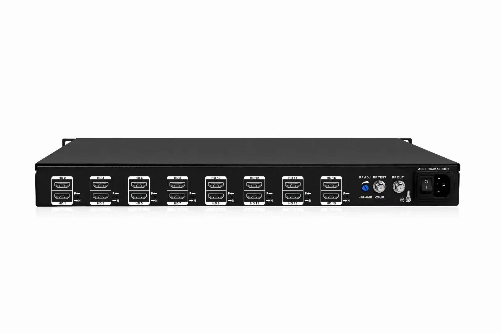 Professional Hotel Digital Headend All Channels Catv Modulator ...