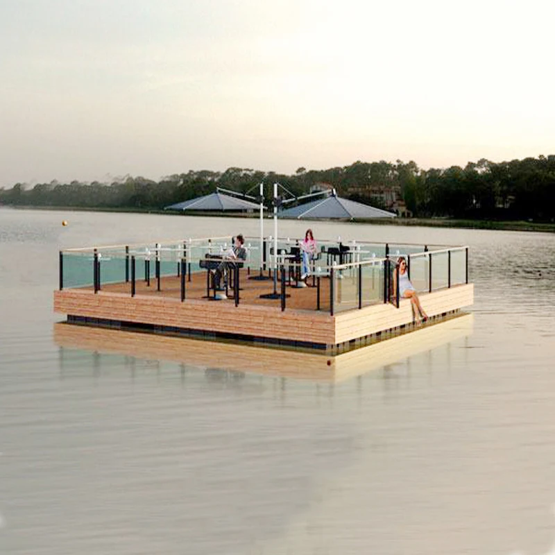 Plastic Pontoon Docks Floating System Pontoon Boat Fishing Boat ...