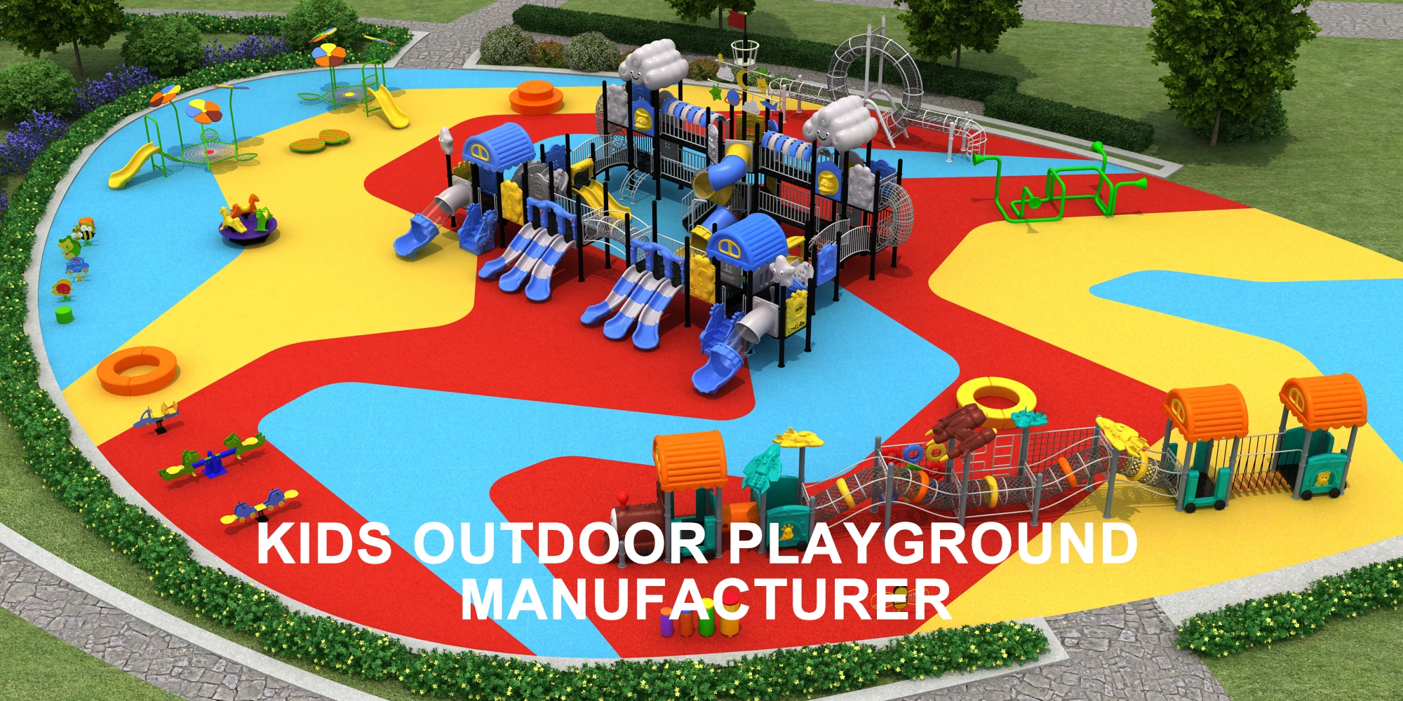 Kid Playground Set Outdoor Playground Equipment Spin Baby Outdoor Play ...